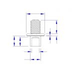 Semi-Tubular Shoulder Rivets – Industrial Rivet & Fastener Company